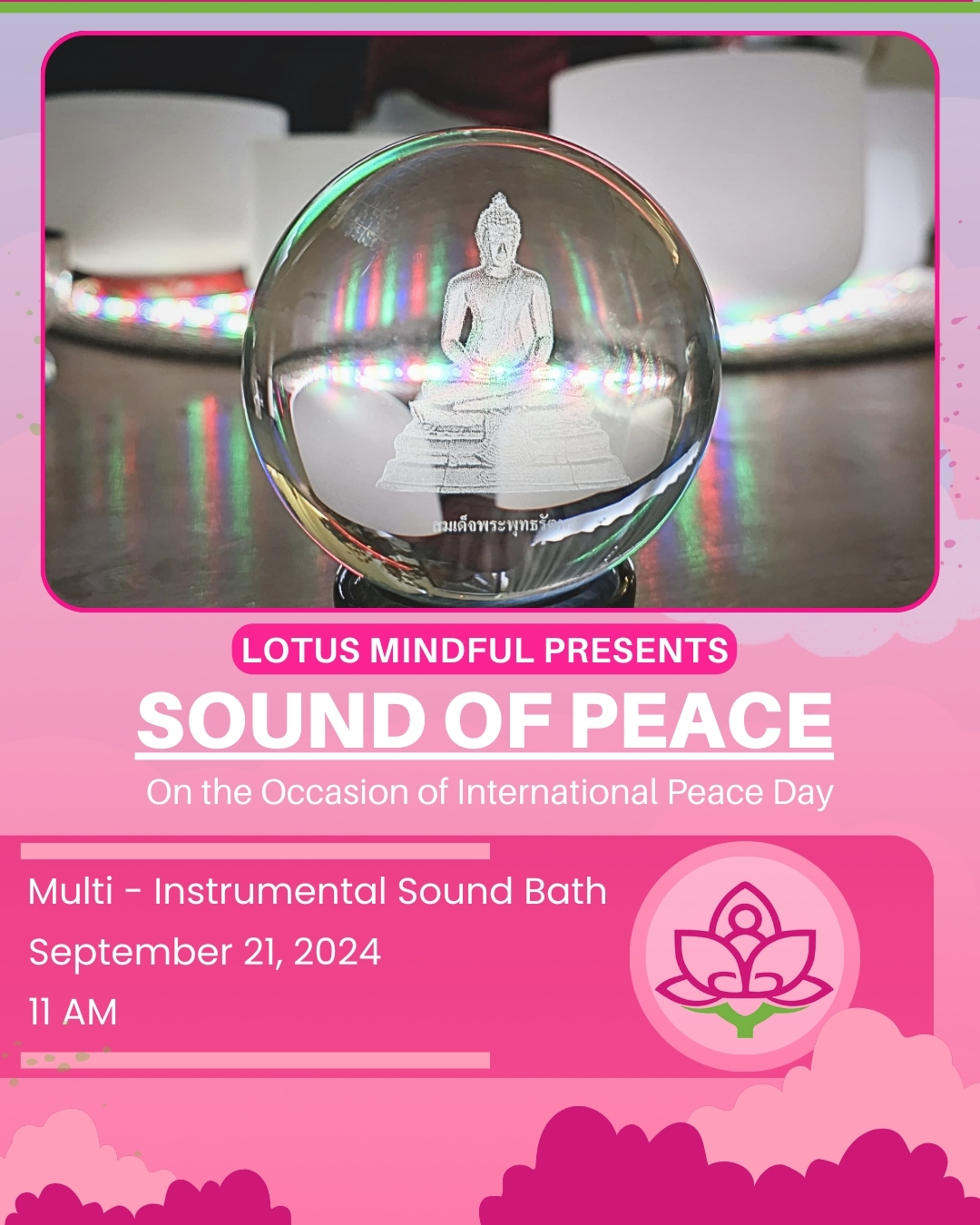 Sound of Peace - Lotus Mindful - Singing Bowls Sound Healing/Training ...